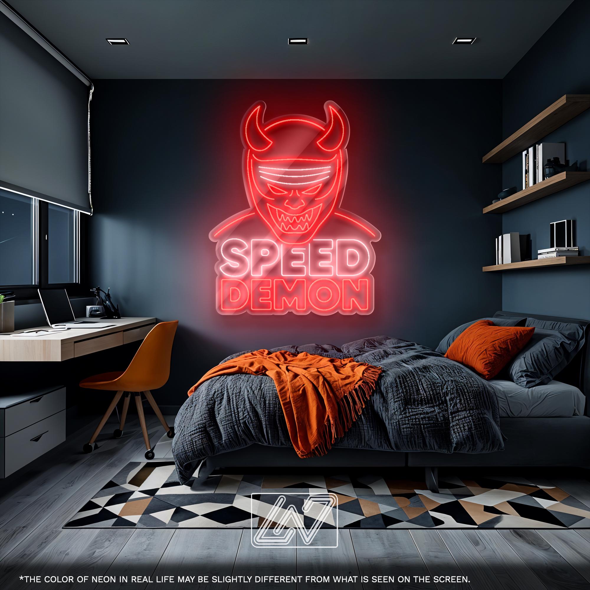 Speed Demon LED Neon Sign – NeonLefty
